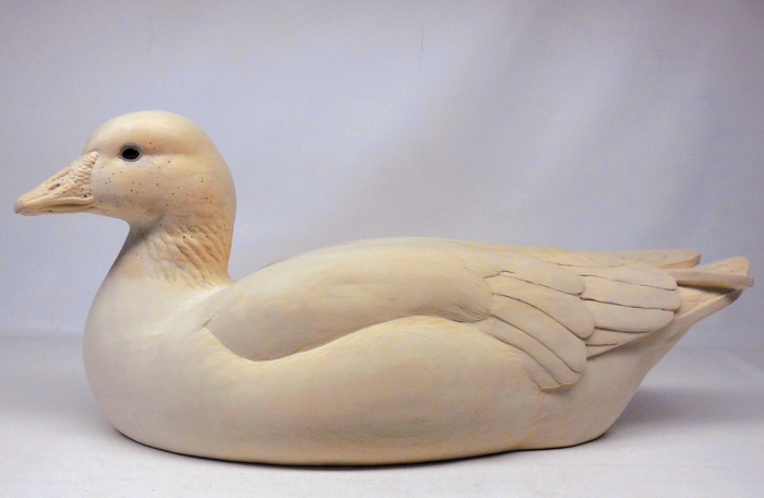 Carve a Ross's Goose Decoy, Part One | wildfowl-carving.com