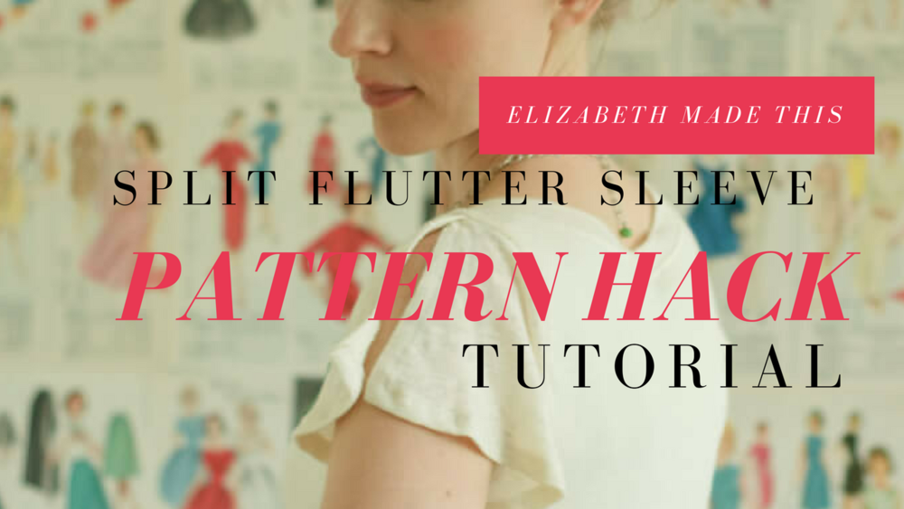 Split Flutter Sleeve Tee | AllFreeSewing.com