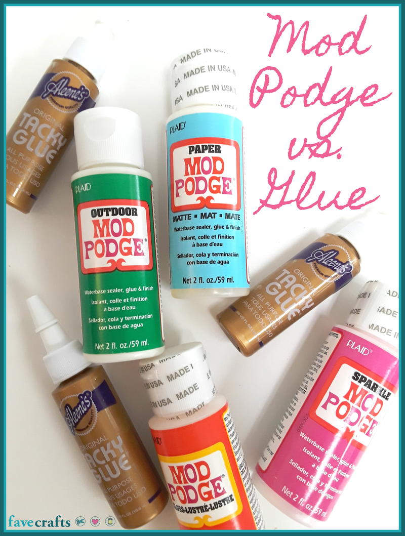 How to Remove Mod Podge and Other Tips | FaveCrafts.com