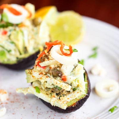 Vegan Avocado Boats | FaveGlutenFreeRecipes.com