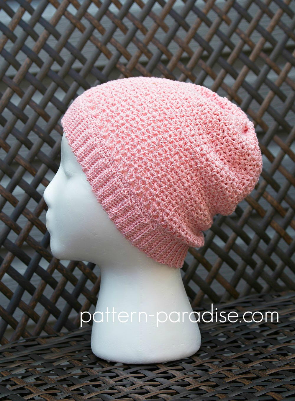 Sweet Tea Beanie | AllFreeCrochet.com