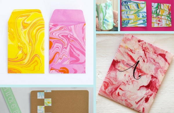 How to Marble Paper: Two Methods | AllFreePaperCrafts.com
