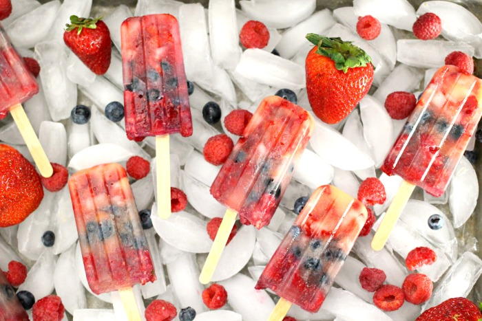 Whole Fruit Tropical Popsicles | FaveSouthernRecipes.com
