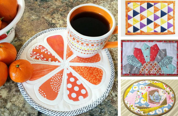 23 Marvelous Mug Rug Patterns | FaveQuilts.com