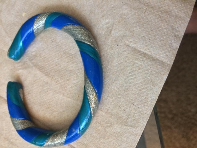 Clay Spiral Bangles | AllFreeJewelryMaking.com