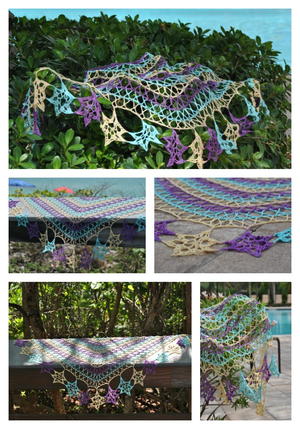 Fine Trixie Crochet Shawl | AllFreeCrochet.com