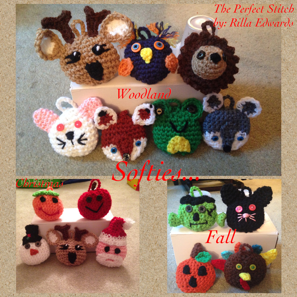 Woodland Animal Softies | AllFreeCrochet.com