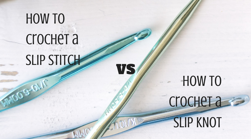How to Crochet a Slip Stitch vs Slip Knot | AllFreeCrochet.com