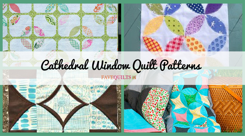 12 Cathedral Window Quilt Patterns | FaveQuilts.com