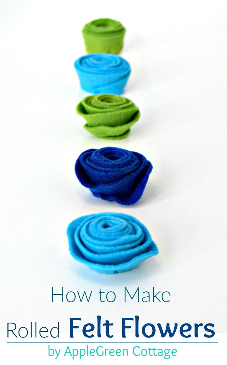 How to Make DIY Felt Flowers | AllFreeDIYWeddings.com