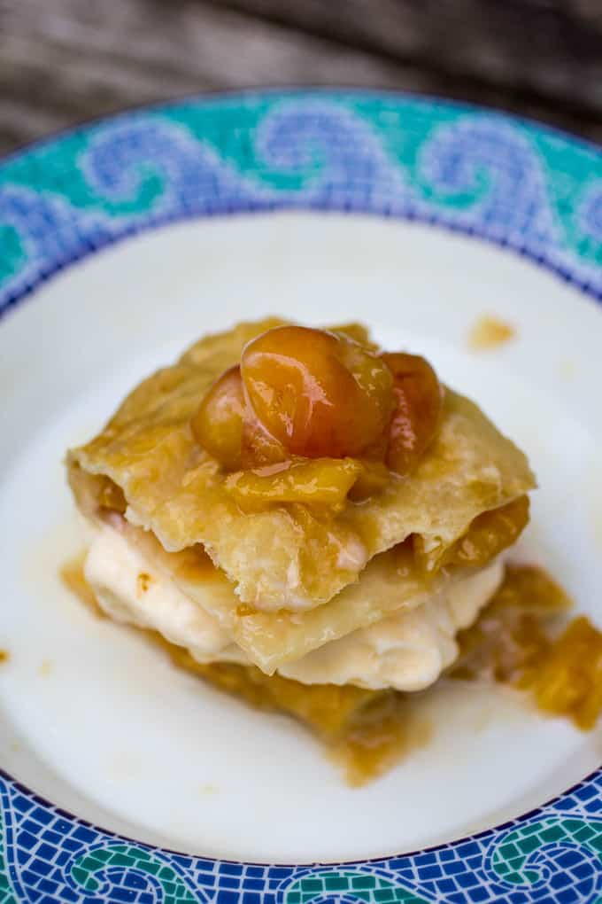 Rainier Cherry Pastry | RecipeLion.com