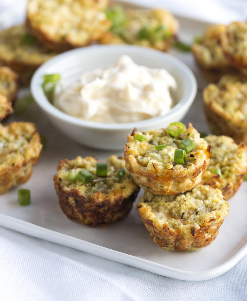 Cheesy Zucchini Bites Recipe | RecipeLion.com