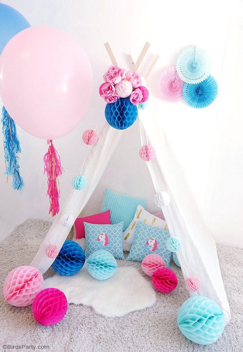 Cute Teepee Party Craft | AllFreeKidsCrafts.com