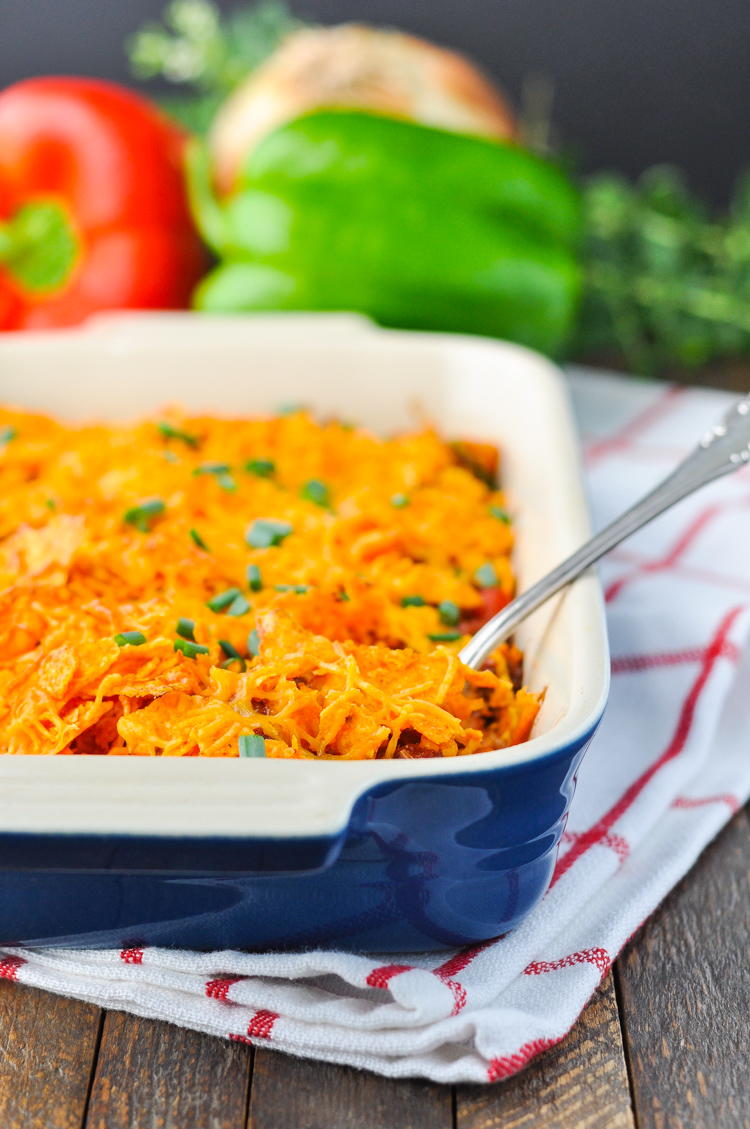 Doritos Nacho Cheese Taco Bake | RecipeLion.com