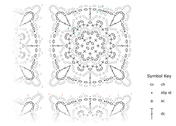 Staying Neutral Afghan | AllFreeCrochetAfghanPatterns.com