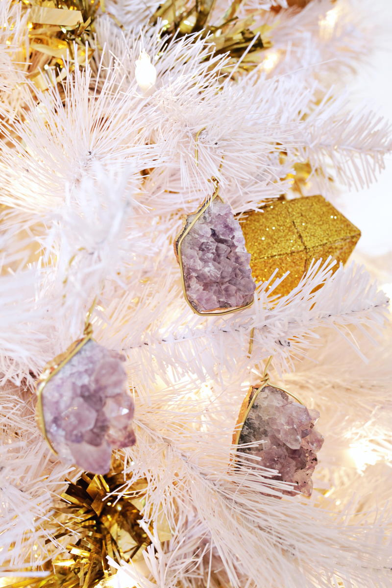 Unique Geode Ornament | AllFreeHolidayCrafts.com