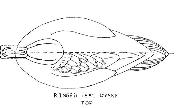 A Ringed Teal Drake - Part One: Carving | wildfowl-carving.com