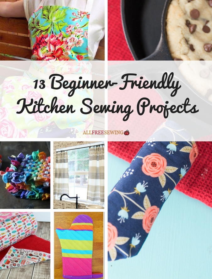 13 Beginner-Friendly Kitchen Sewing Projects | AllFreeSewing.com