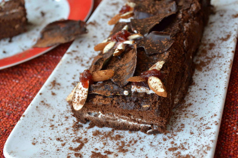 Healthy Chocolate Swiss Roll | RecipeLion.com