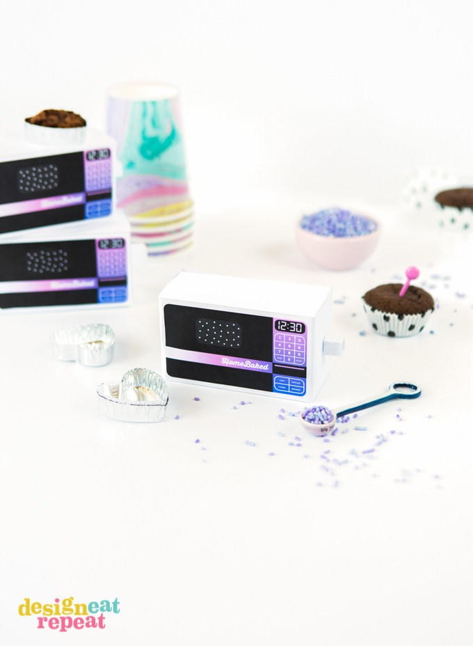 90s Printable Oven Treat Boxes | AllFreePaperCrafts.com
