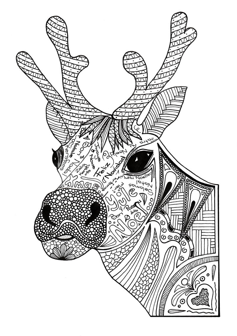 25+ Zentangle Coloring Pages | FaveCrafts.com