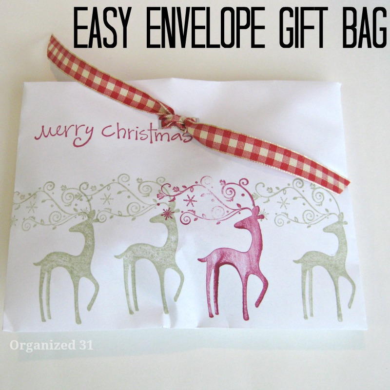 Easy Envelope Gift Bag | FaveCrafts.com