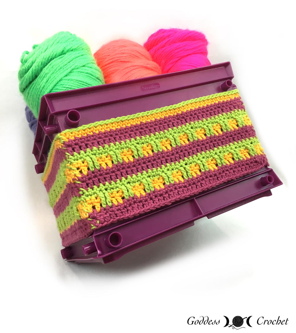 Mini Milk Crate Cover | AllFreeCrochet.com