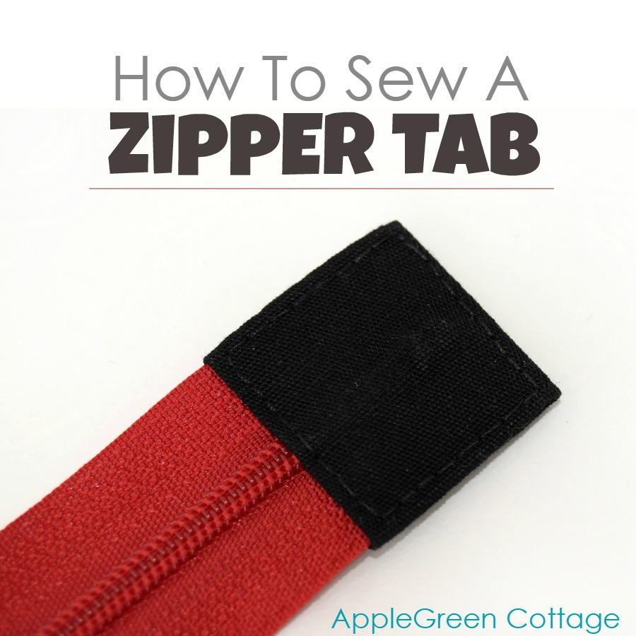 How to Sew a Zipper Tab | AllFreeSewing.com