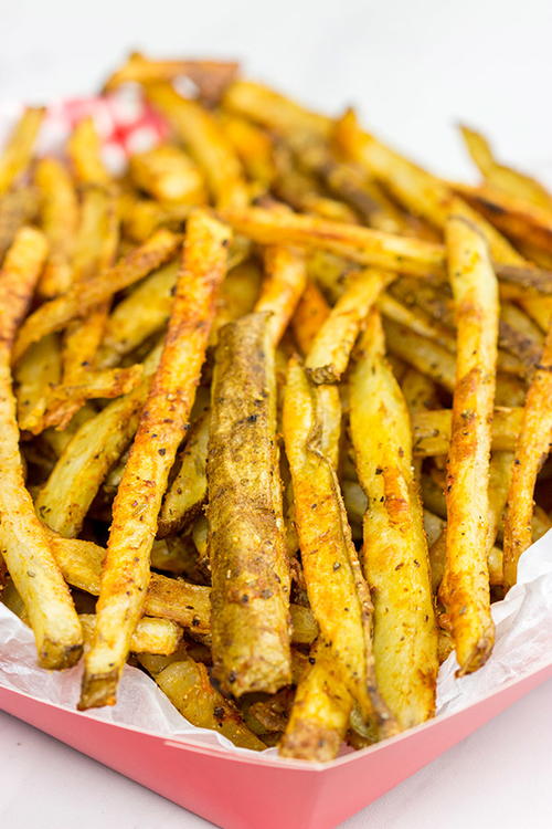 Baked Seasoned Fries | RecipeLion.com