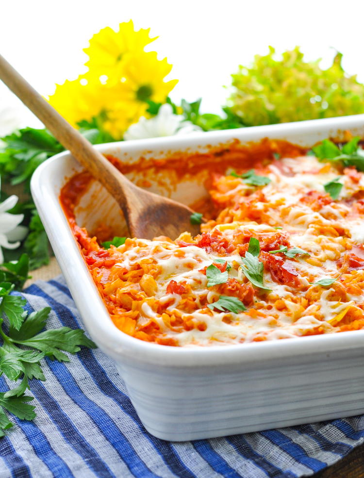 Dump-and-Bake Stuffed Cabbage Rolls Casserole | RecipeLion.com