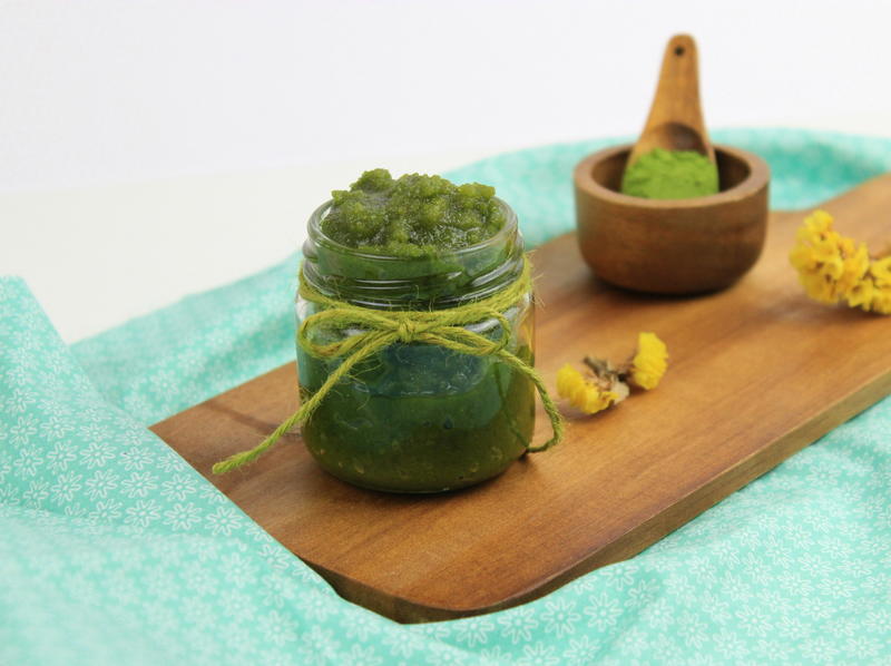 Matcha Green Tea Face Scrub | FaveCrafts.com
