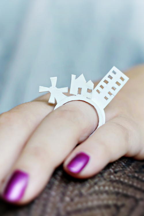 DIY Shrink Plastic Rings | AllFreeJewelryMaking.com