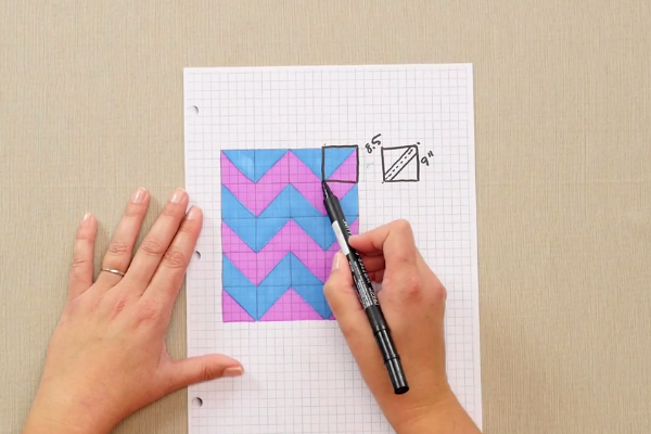 How to Design a Quilt on Graph Paper (Video) | FaveQuilts.com