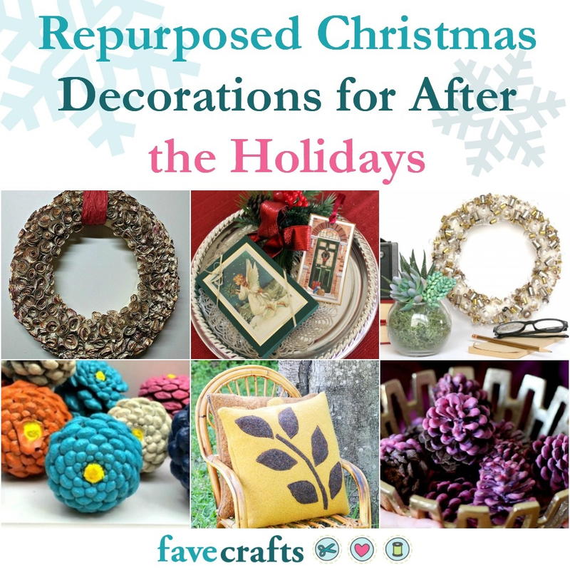 14 Repurposed Christmas Decorations | FaveCrafts.com