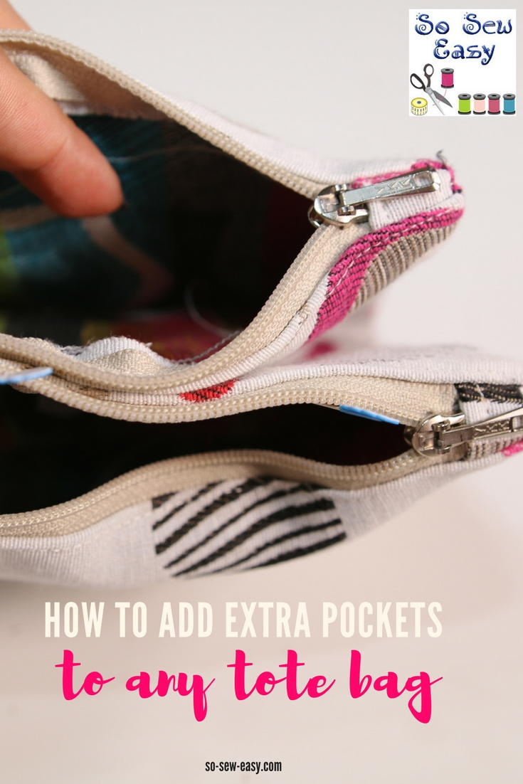 How To Add Extra Pockets To Any Tote Bag | FaveCrafts.com