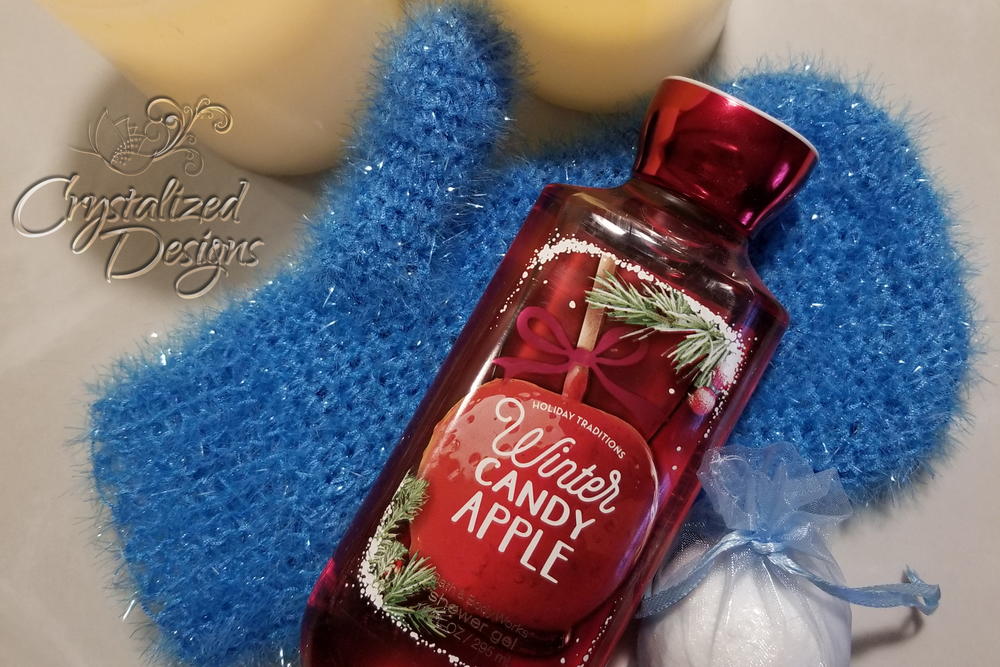 Sparkle Bath Mitt | AllFreeCrochet.com
