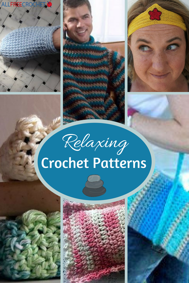 15 Relaxing Crochet Patterns | AllFreeCrochet.com