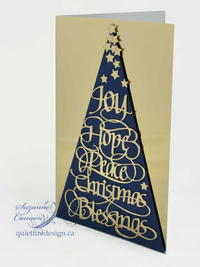 Make a Christmas Word Tree | FaveCrafts.com