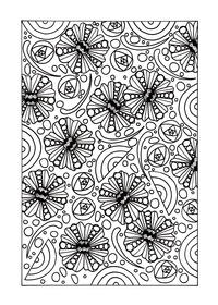 Look for Rainbows Adult Coloring Page | FaveCrafts.com