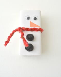 Juice Box Snowman | FaveCrafts.com