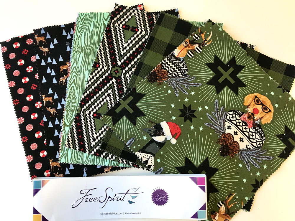 FreeSpirit Holiday Homies Fabric Collection | DIYIdeaCenter.com