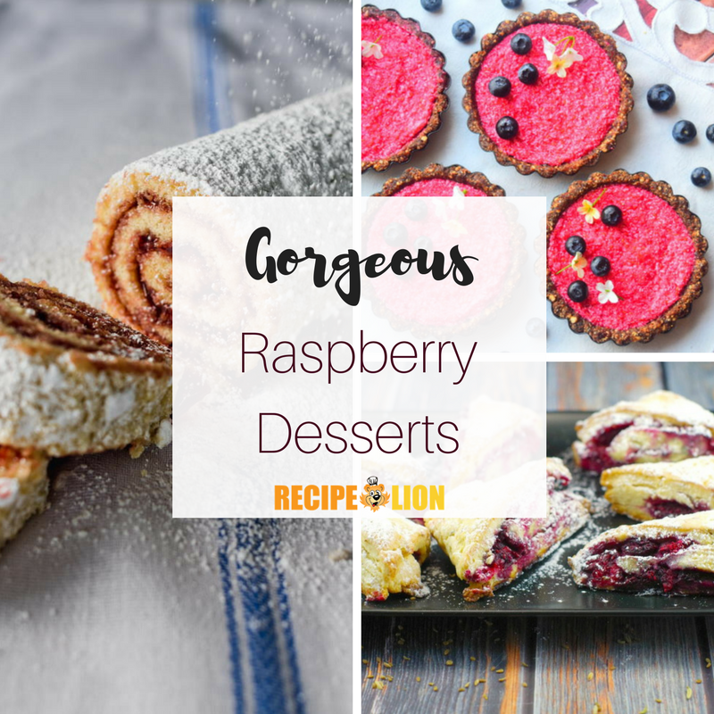 15 Gorgeous Raspberry Desserts | RecipeLion.com