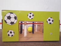 DIY Foosball Shoebox | FaveCrafts.com