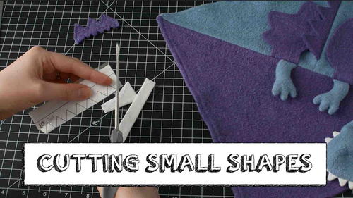 Cutting Small and Complex Shapes from Fabric | AllFreeSewing.com