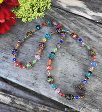 Stash Buster Multi Strand Bead Necklace | AllFreeJewelryMaking.com