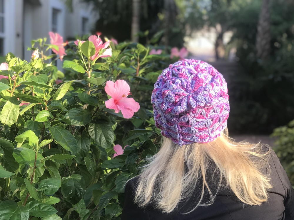 Delta Flower Hat | AllFreeCrochet.com