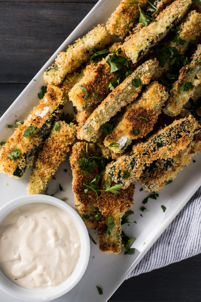 Baked Zucchini Fries | RecipeLion.com