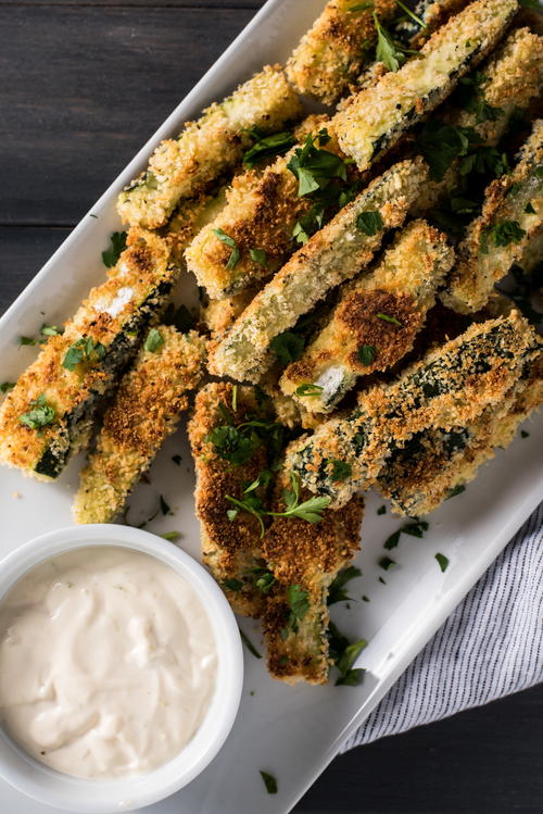 Baked Zucchini Fries | RecipeLion.com