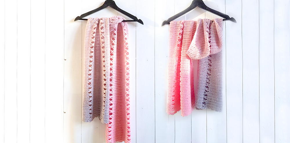 Connected Bows Shawl | AllFreeCrochet.com