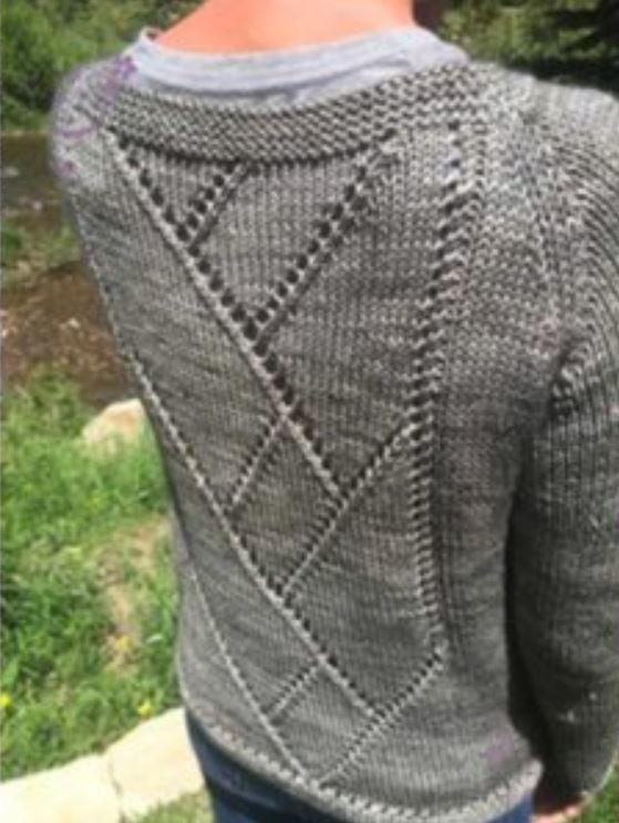 Center Street Knit Sweater Pattern | AllFreeKnitting.com